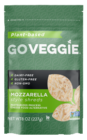 Is GO VEGGIE mozzarella cheese vegan?