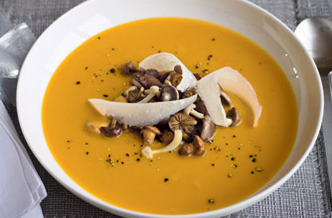 Is Gordon Ramsay’s pumpkin soup with wild mushrooms good?