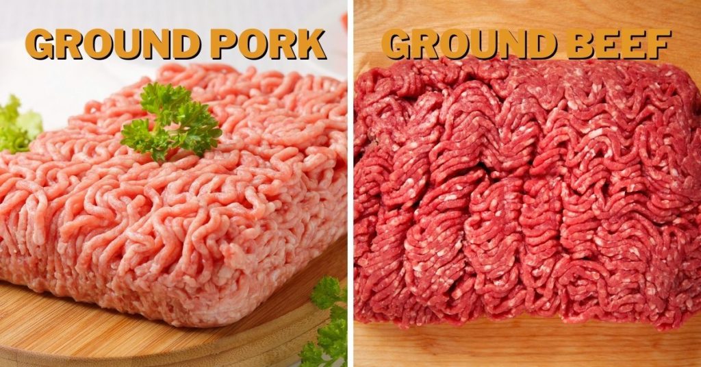 Is ground pork and beef the same?