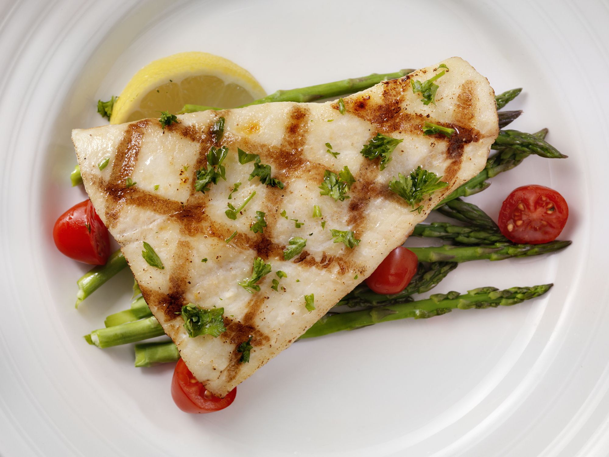 Is halibut A lean white fish?