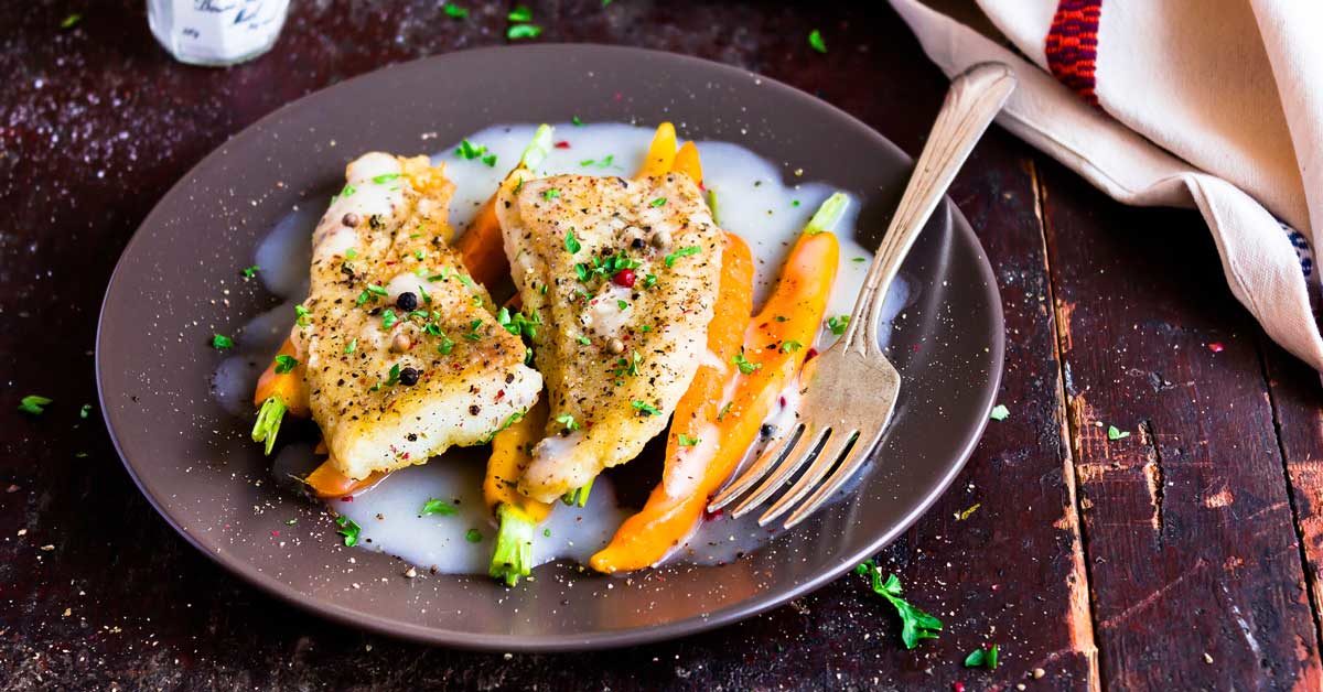 Is halibut high in cholesterol?