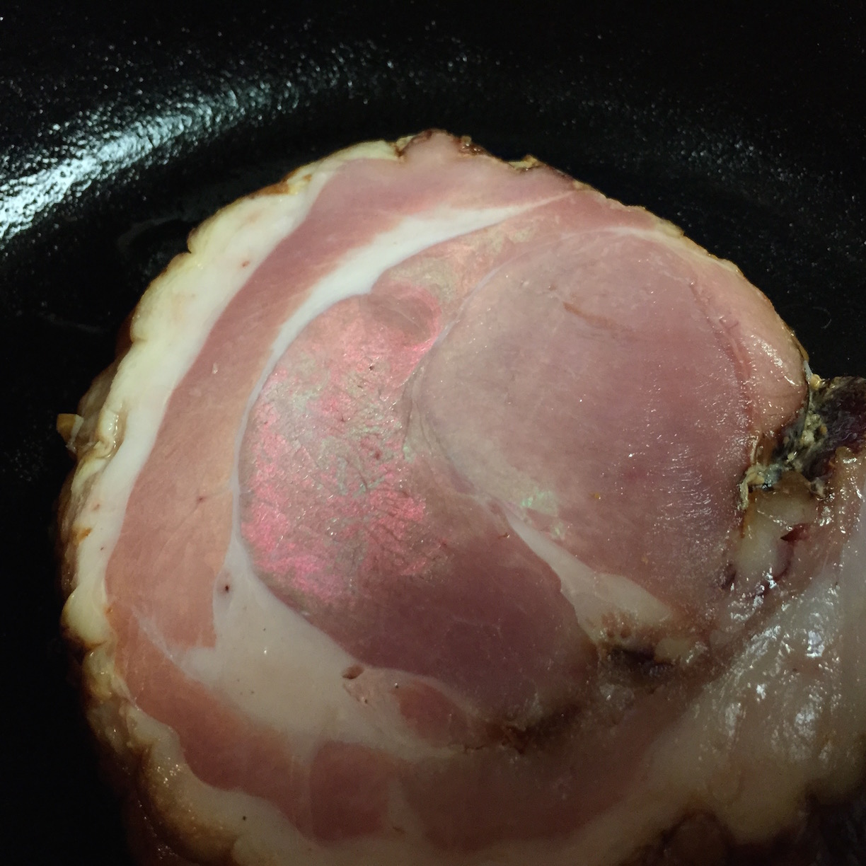 Is ham supposed to be pink inside?