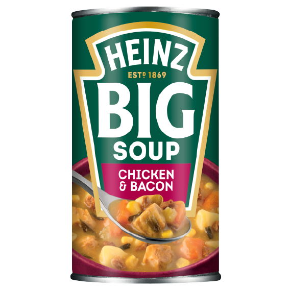 Is Heinz chicken and bacon soup fattening?