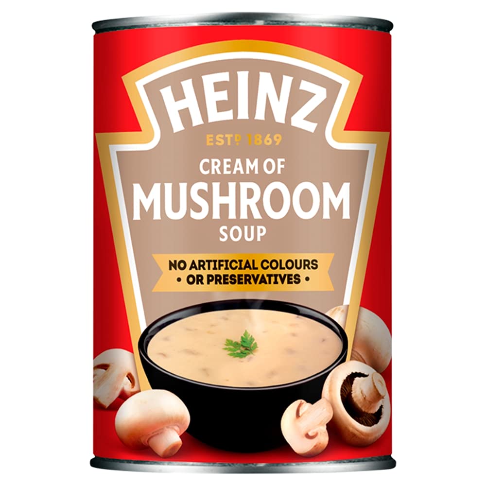 Is Heinz cream of mushroom soup condensed?