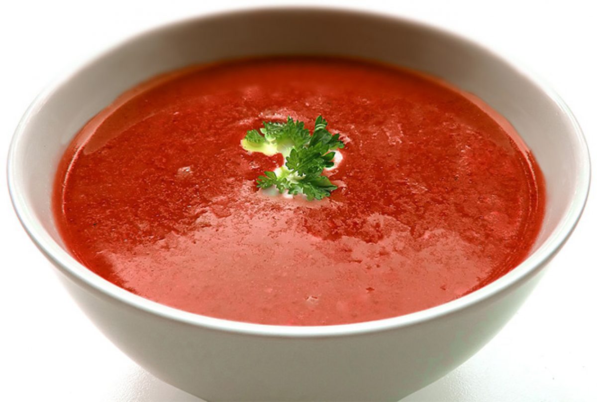Is Heinz tomato soup a healthy lunch?