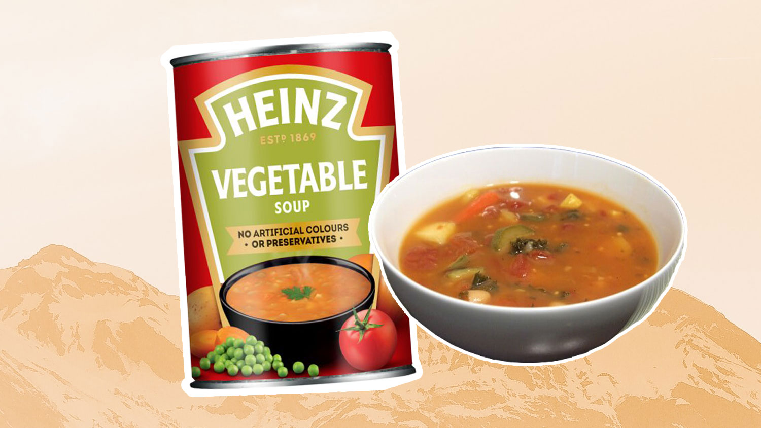Is Heinz vegetable soup vegan?