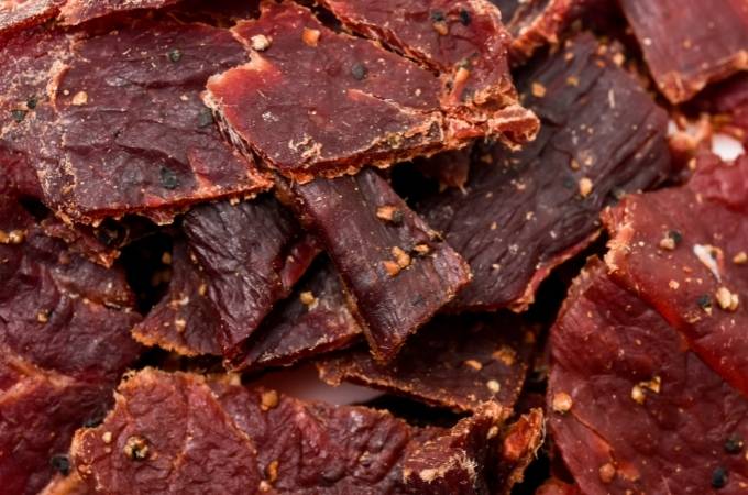 Is homemade beef jerky considered processed food?