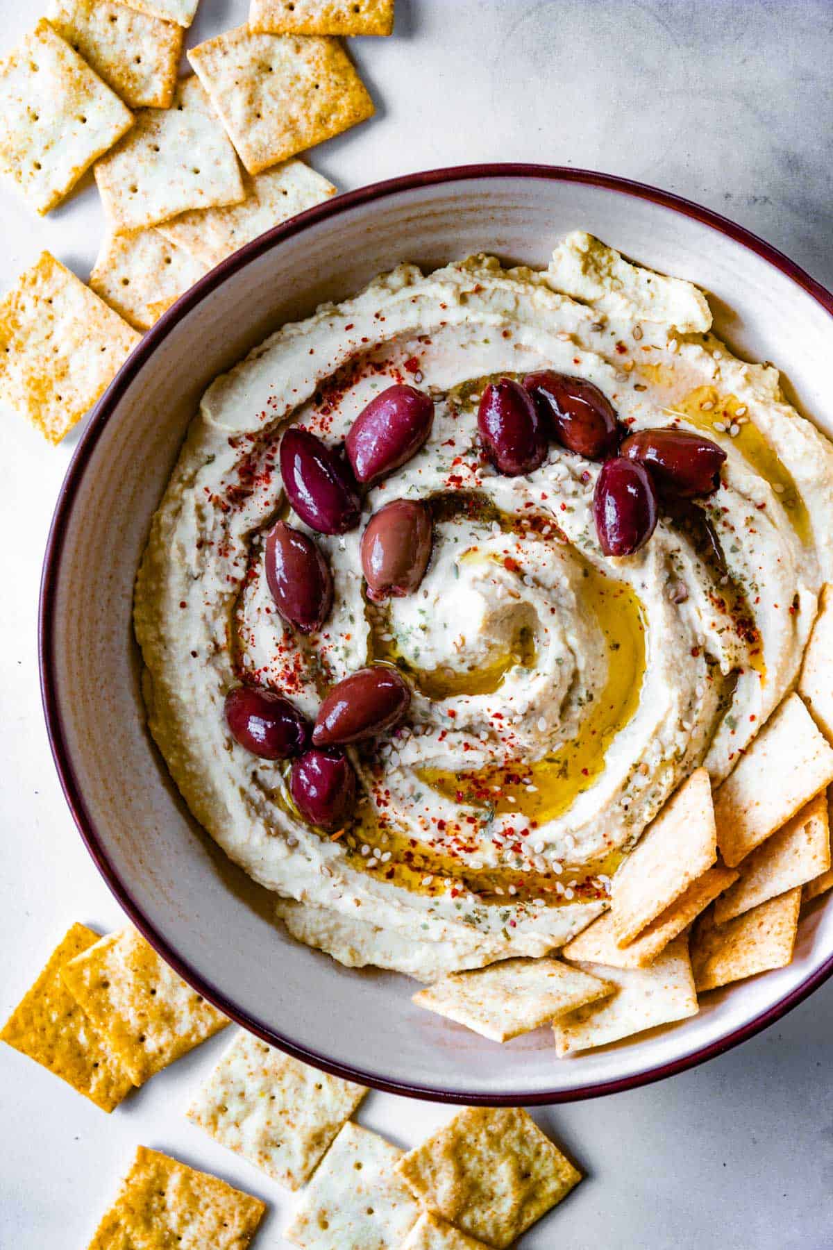 Is hummus better than sour cream?