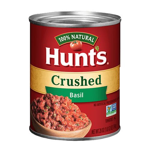 Is Hunt's tomato sauce the same as crushed tomatoes?