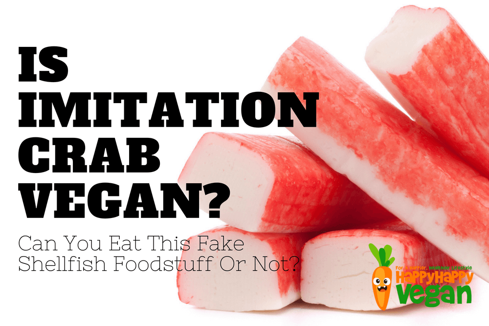 Is imitation crab meat OK for vegans?