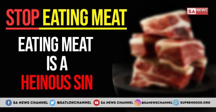 Is it a sin to consume meat?