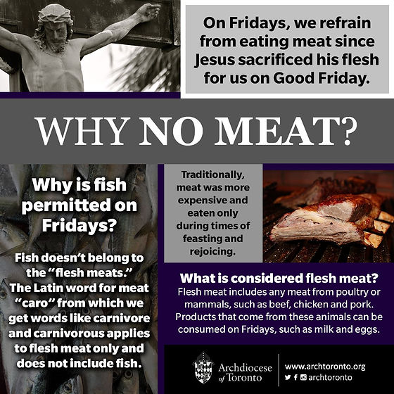 Is it a sin to eat meat on Holy Friday?