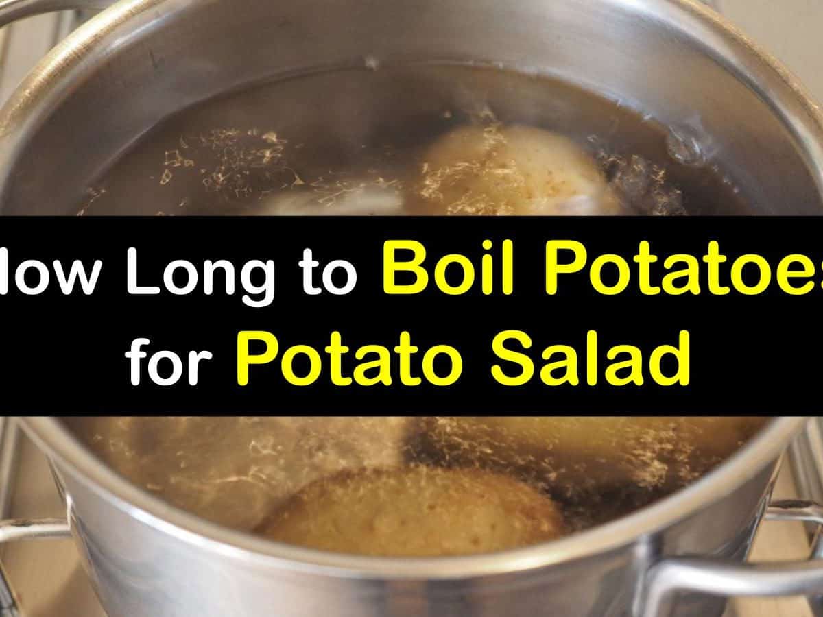 Is it better to bake or boil potatoes for potato salad?