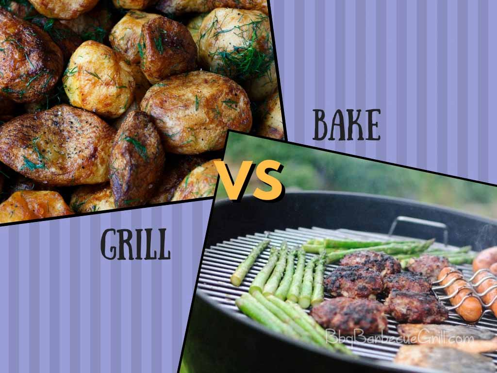 Is it better to bake or grill food?