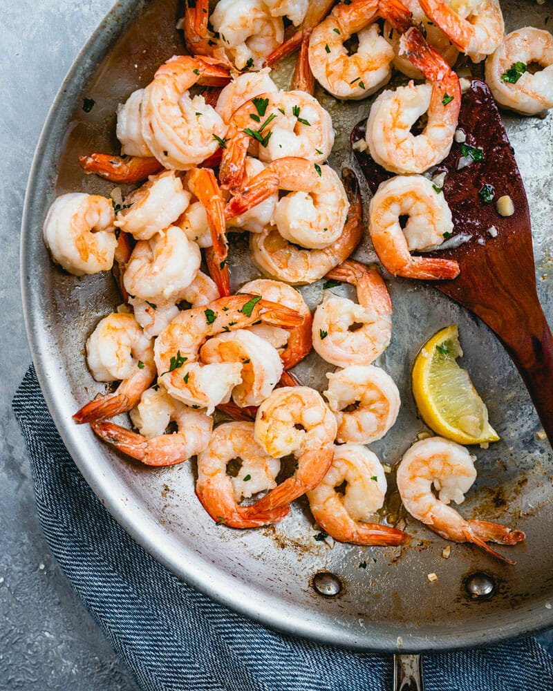 Is it better to boil or sauté shrimp?