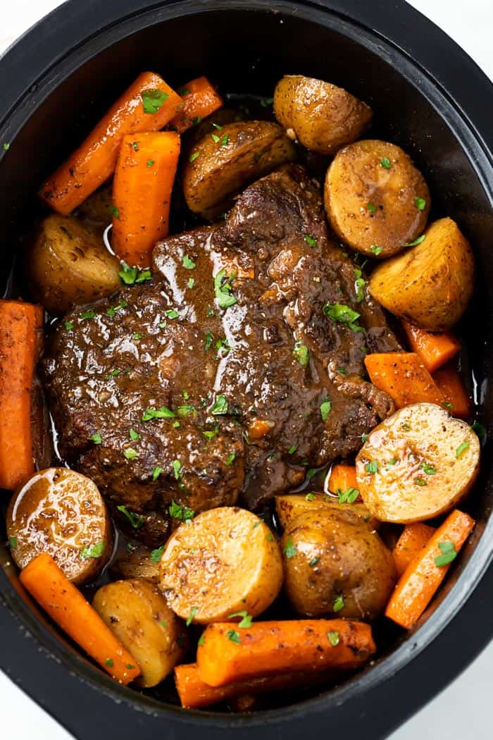 Is it better to cook a roast on high or low in a Crock-Pot?