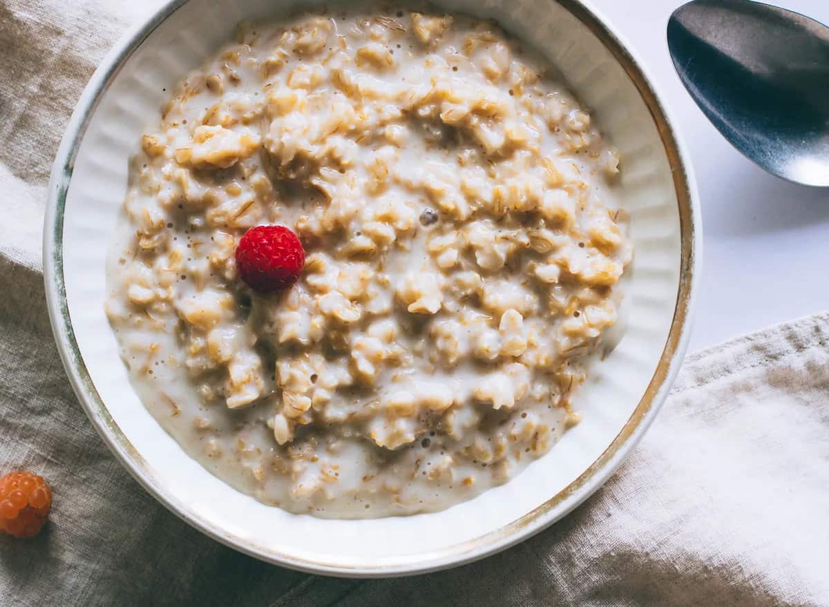 Is it better to cook oats in milk or water?