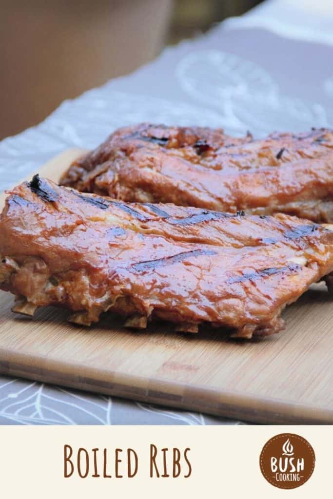 Is it better to cook ribs in water or stock?