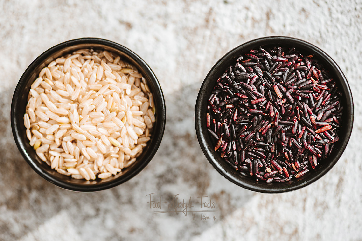 Is it better to eat white rice or black rice?