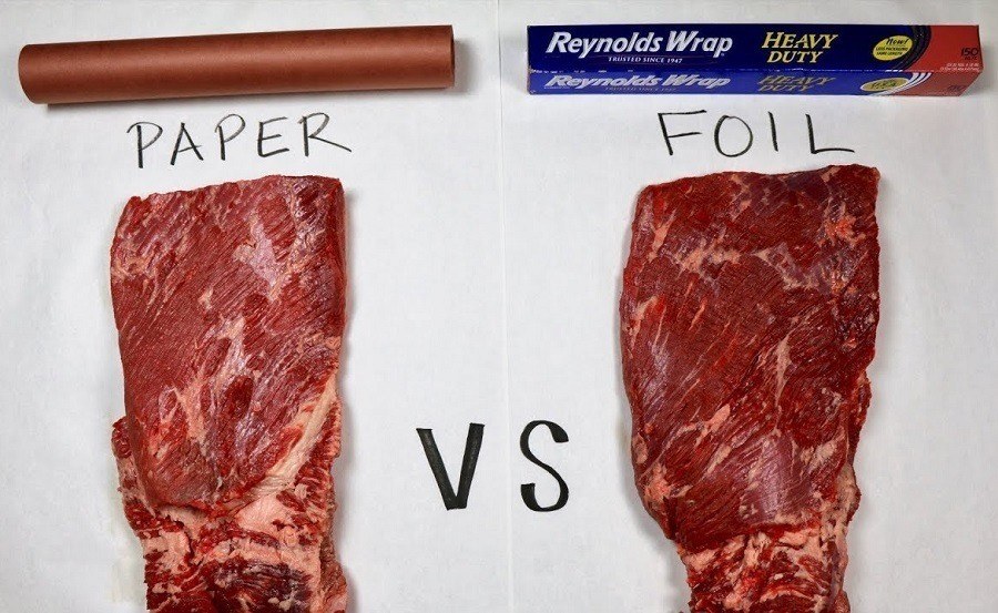 Is it better to freeze meat in paper or plastic?