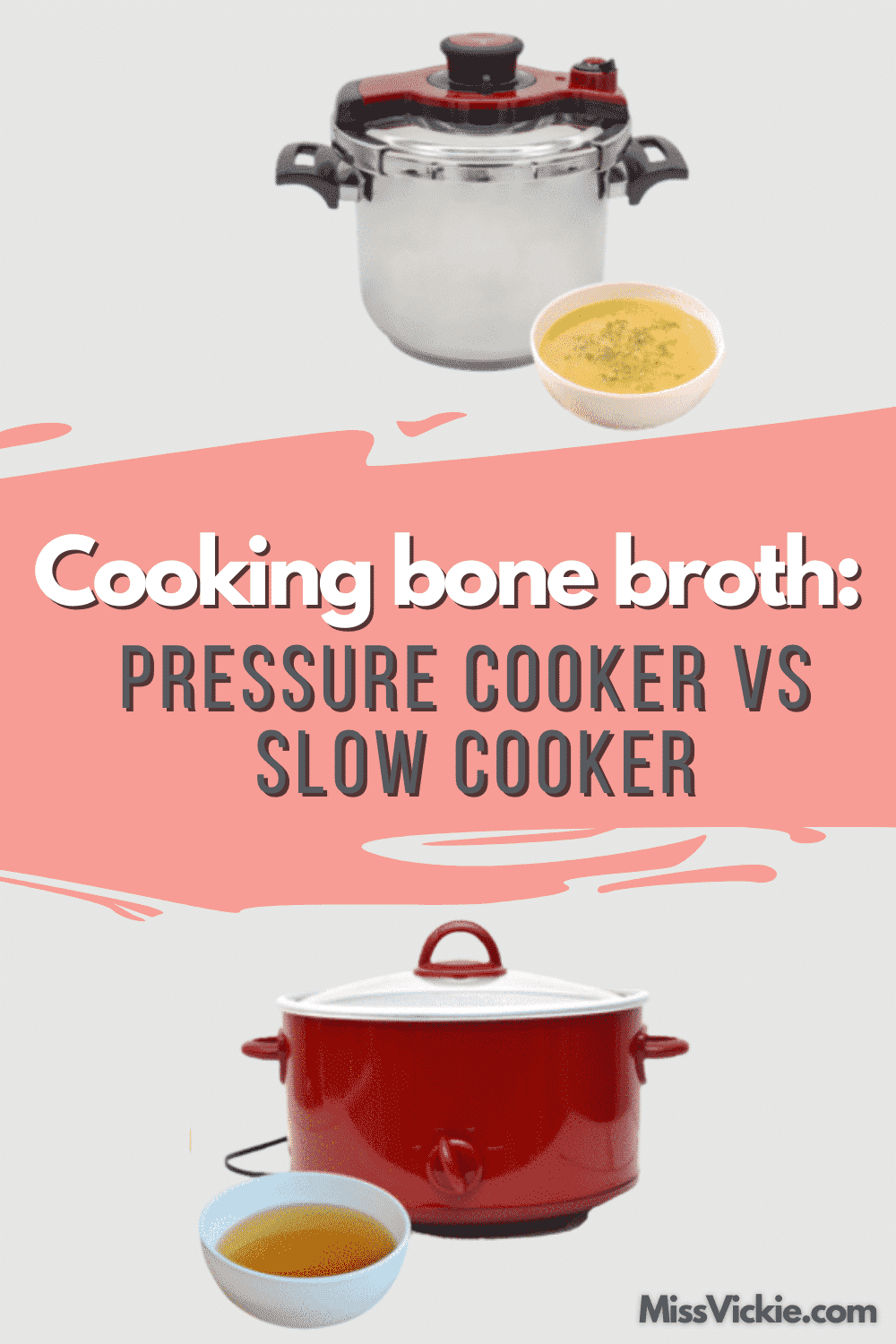 Is it better to make bone broth in slow cooker or pressure cooker?