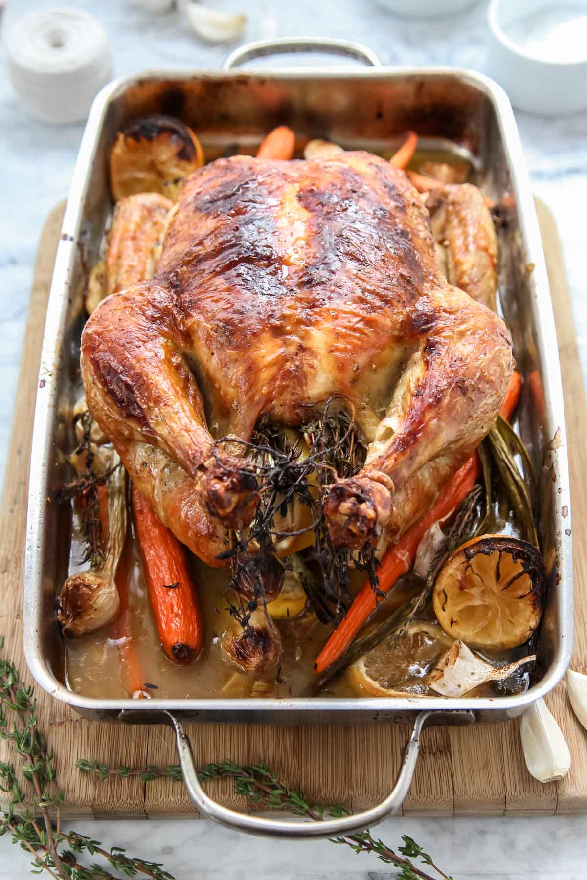 Is it better to roast a chicken covered or uncovered?