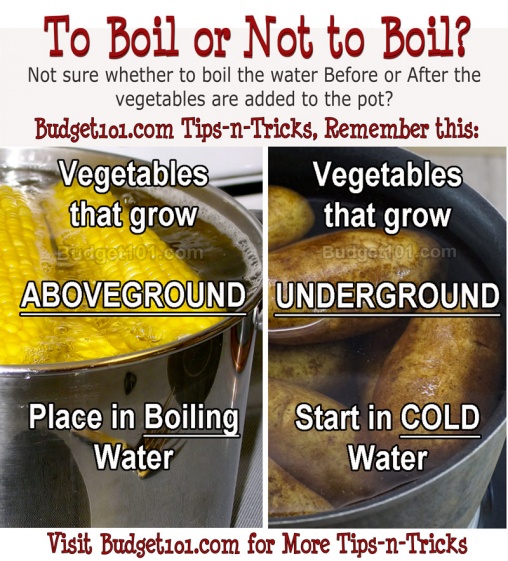 Is it better to start with cold or hot water to boil?