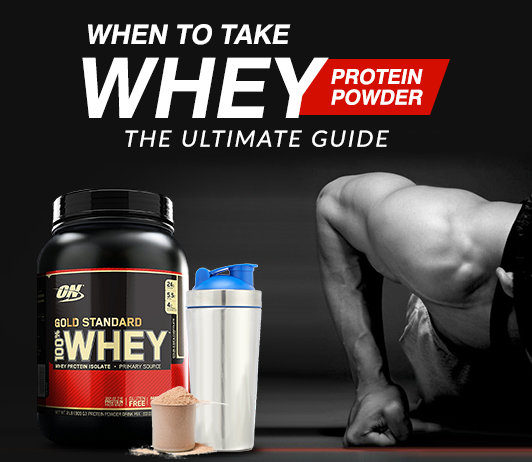 Is it better to take whey protein in the morning or at night?