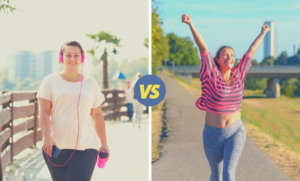 Is it better to walk or run to lose weight?
