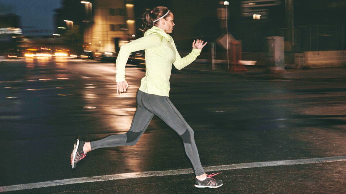 Is it good to go running at night?