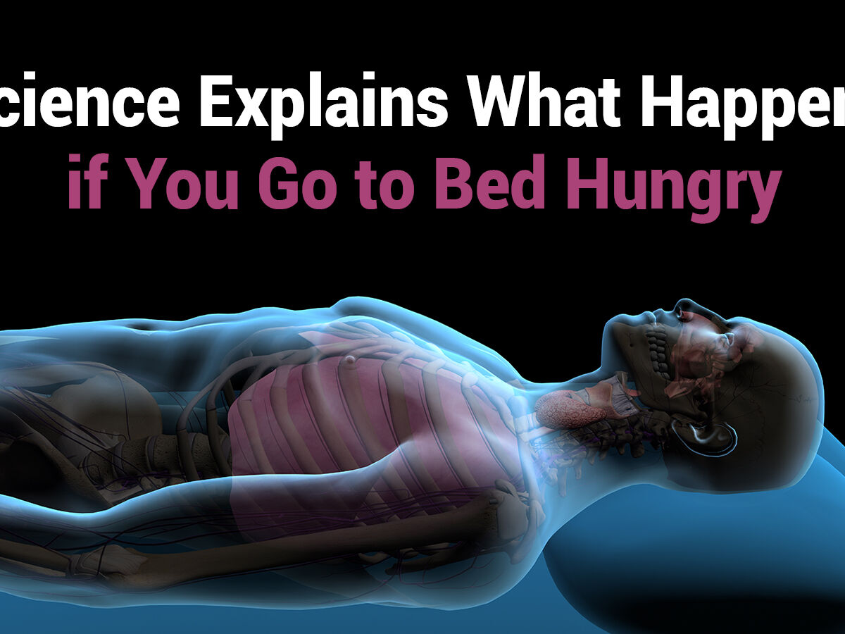 Is it good to go to bed hungry for weight loss?