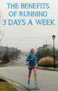 Is it good to run 3 days a week?