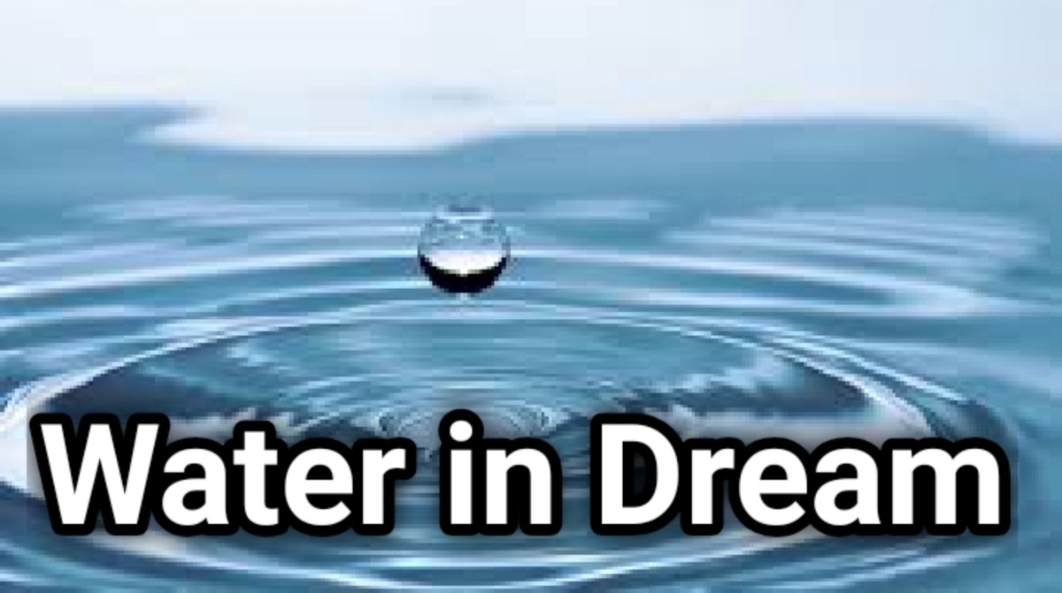 Is it good to see water in dreams?