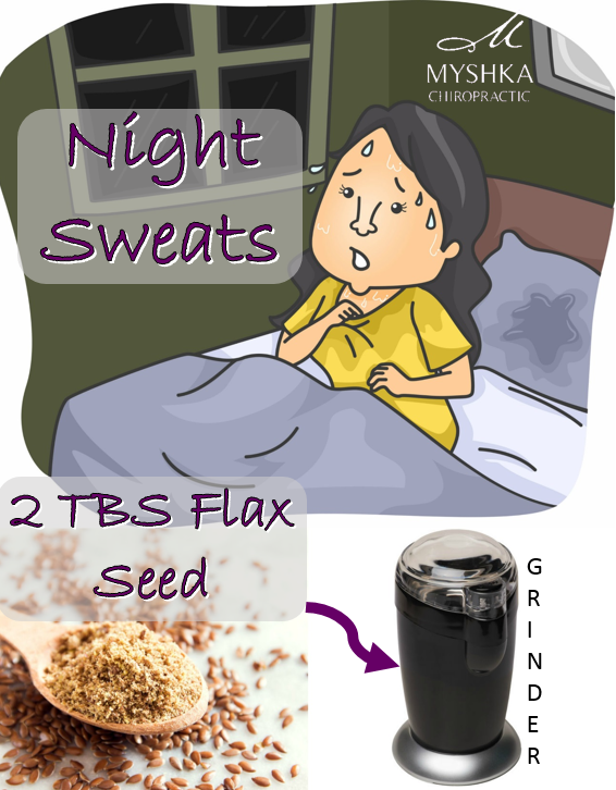 Is it good to take flaxseed at night?