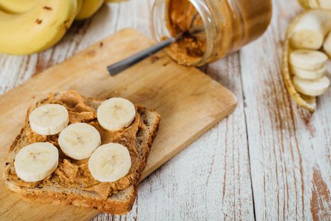 Is it good to take peanut butter before morning jog?