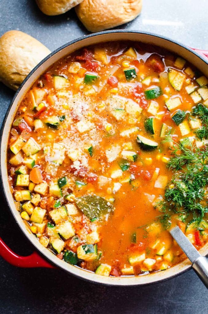 Is it hard to make vegetable soup without stock?