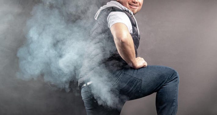 Is it harmful to breathe in a room full of farts?