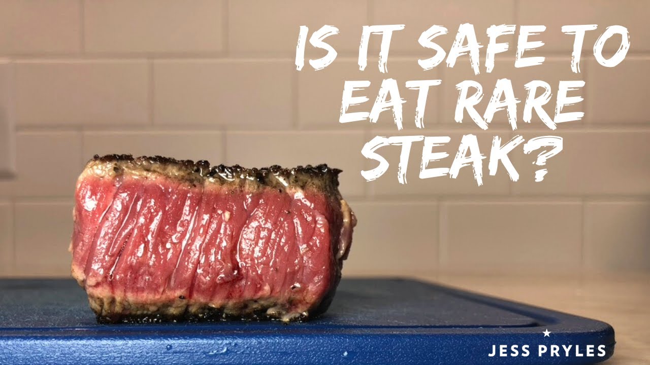 Is it healthy to eat rare steak?