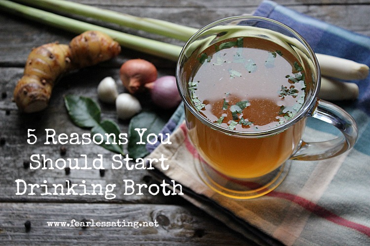 Is it healthy to just drink broth?