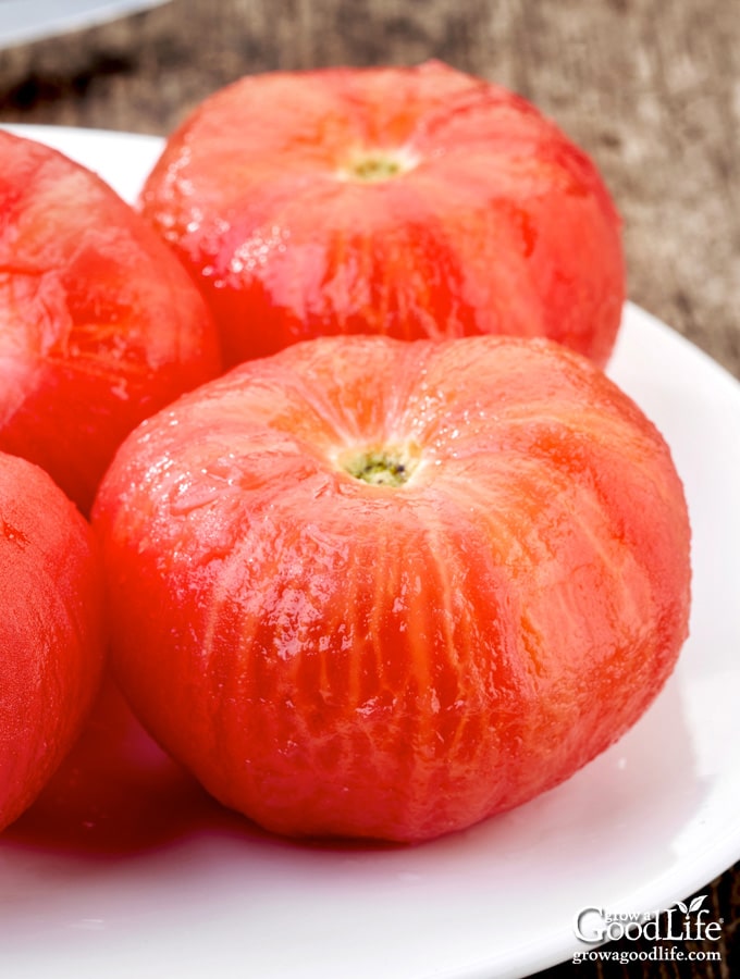Is it important to peel tomatoes?