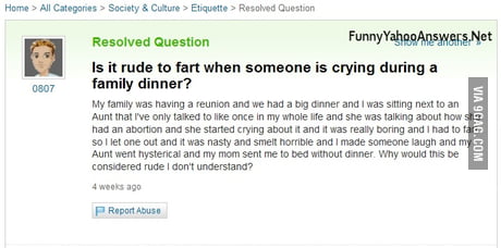 Is it offensive to fart?