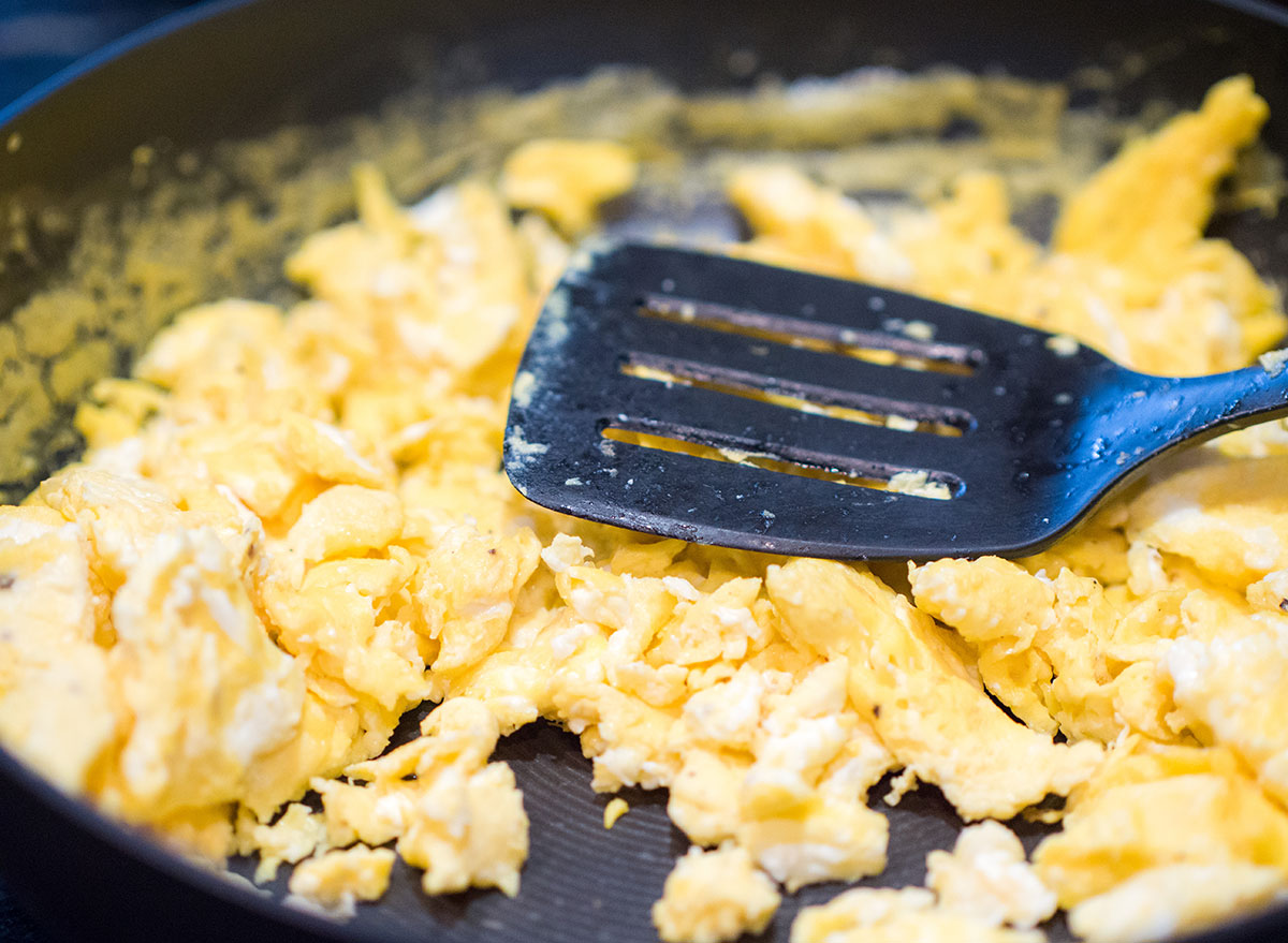 Is it OK a Eat 2 scrambled eggs every day?