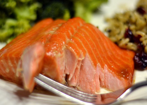 Is it OK if salmon is a little undercooked?
