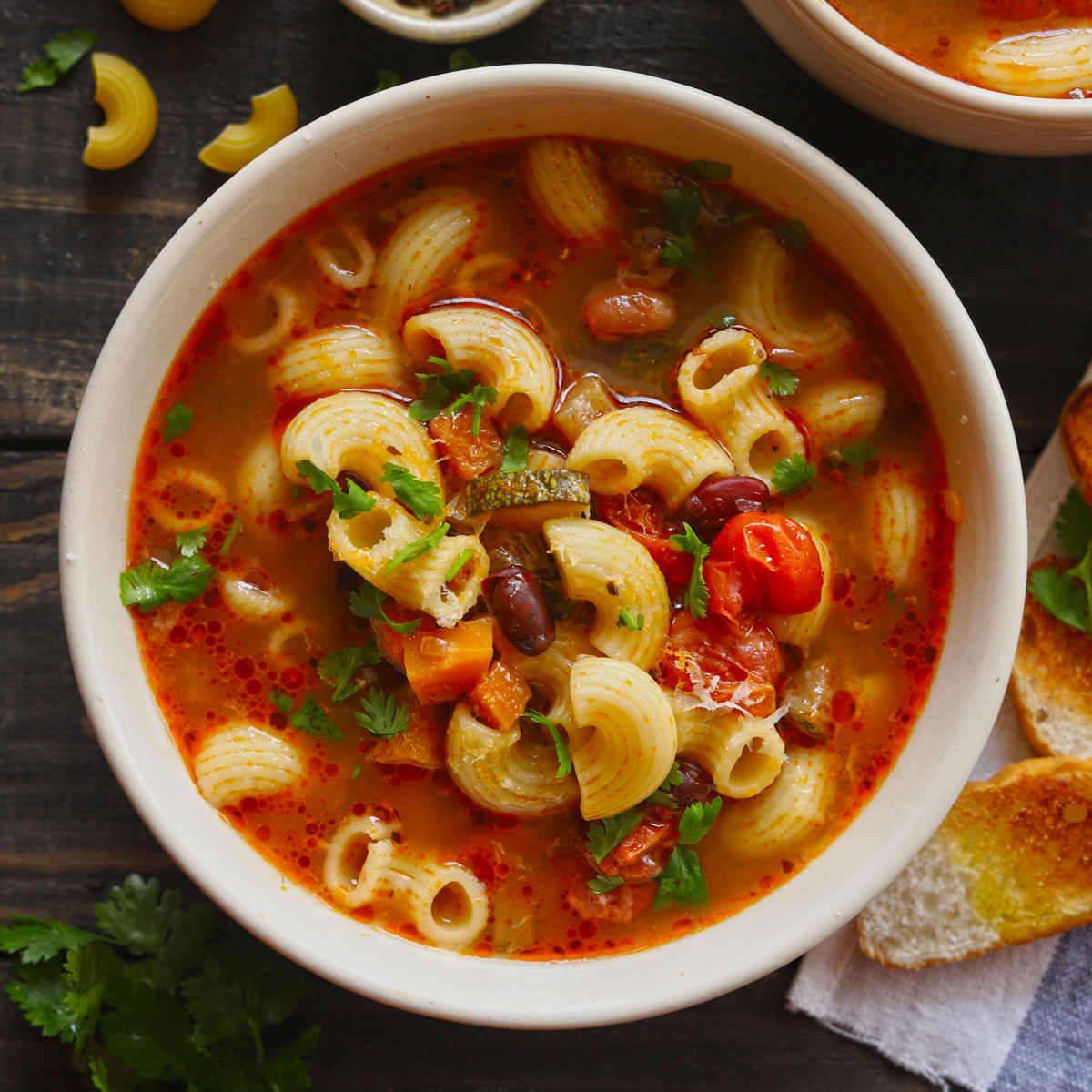 Is it OK to cook pasta in soup?