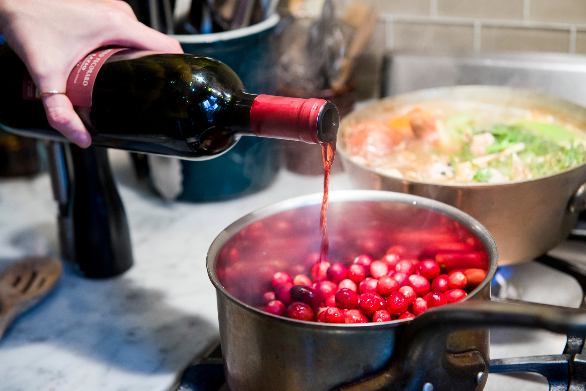 Is it OK to cook with red wine?