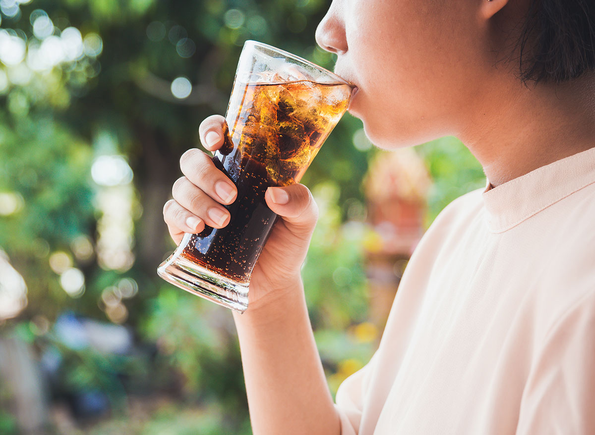 Is it OK to drink a soda a day?