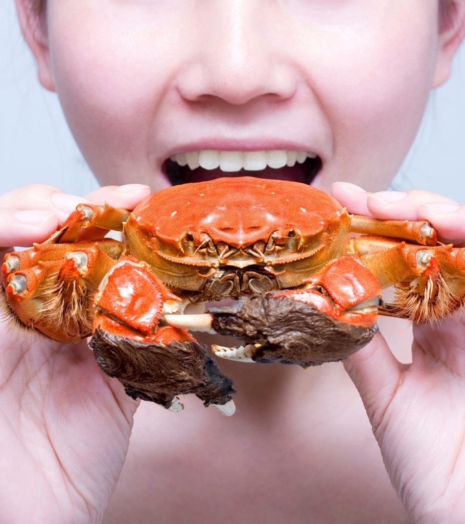 Is it OK to eat a lot of crab?