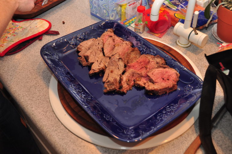 Is it OK to eat cooked beef left out overnight?