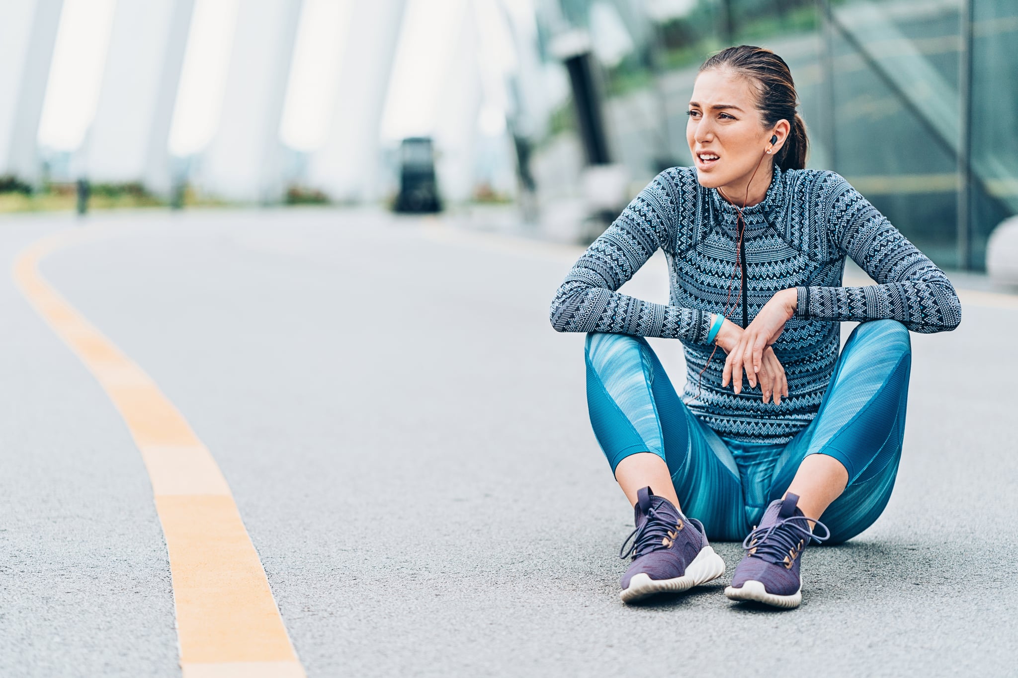 Is it OK to have breaks while running?