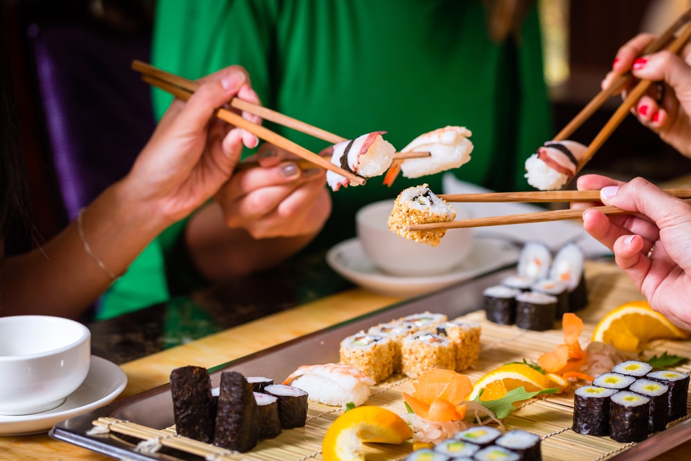 Is it OK to order sushi for dinner?